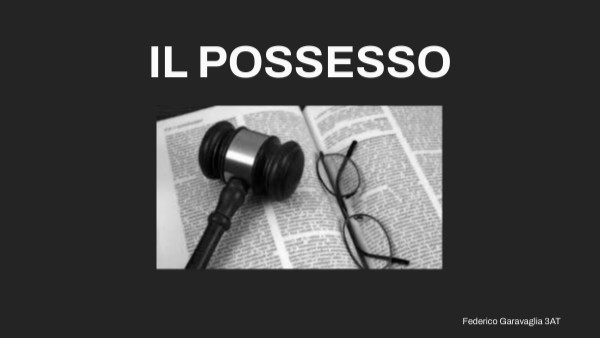 IL POSSESSO | Genially