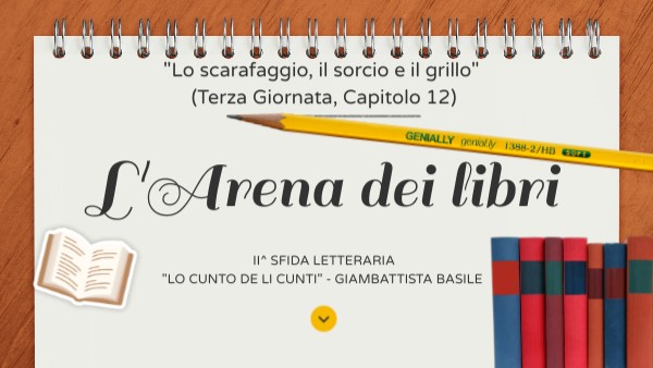 L'arena dei libri - SECONDA FASE | Genially