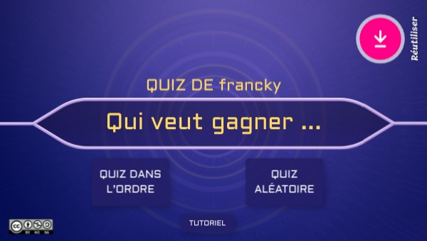 Qui veut gagner ... | Genially