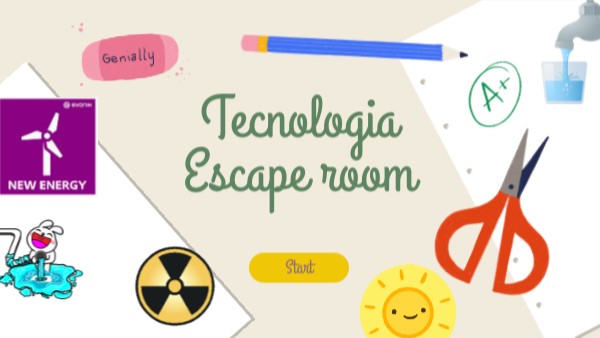 Tecnologia Escape room | Genially