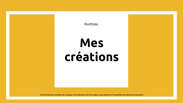 Mes créations | Genially