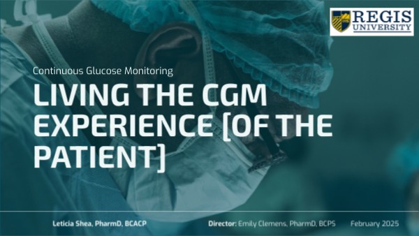 Living the CGM experience [of the patient] | Genially