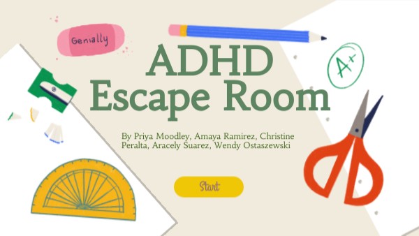 ADHD Escape Room | Genially