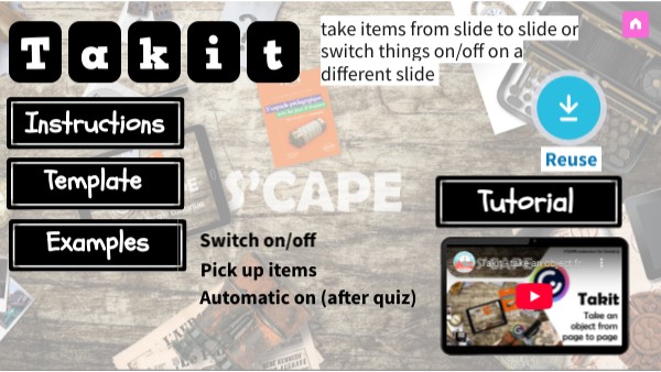 TAKIT Engl | Genially