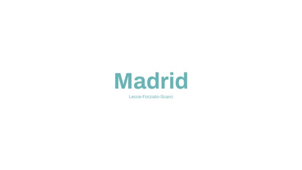 Madrid | Genially