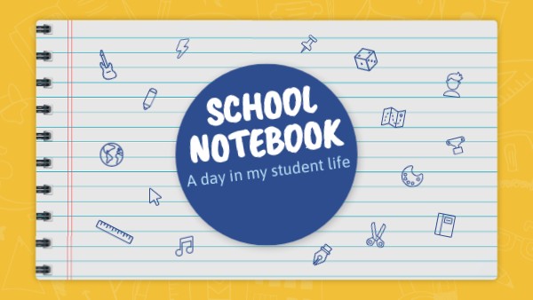 SCHOOL NOTEBOOK | Genially