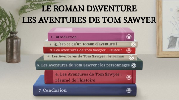 Le ROMAN d'AVENTURE Les aventures de tom sawyer | Genially
