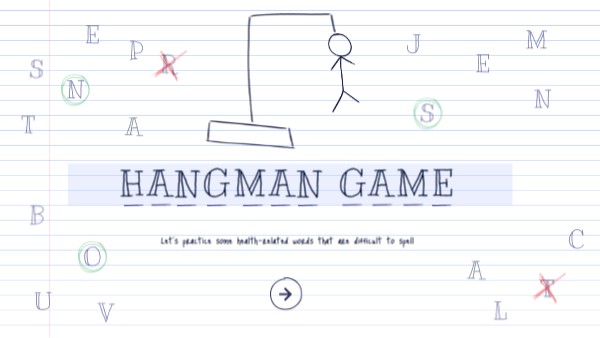 hangman game | Genially