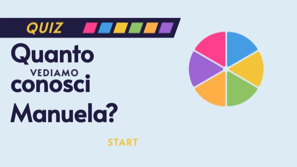 Quanto conosci Manuela? | Genially