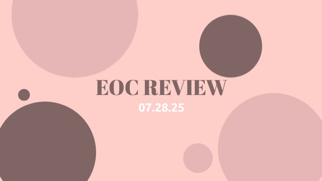 EOC REVIEW | Genially
