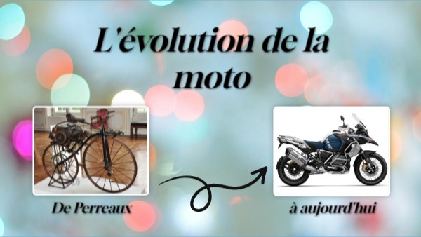 L'évolution de la moto | Genially