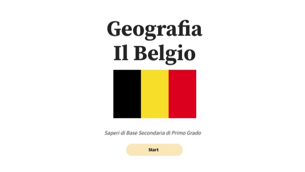 CNMO Geografia - Belgio - Saperi di Base | Genially