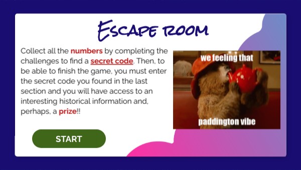 Escape Room | Genially