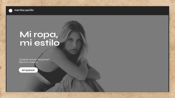 Mi ropa, mi estilo | Genially