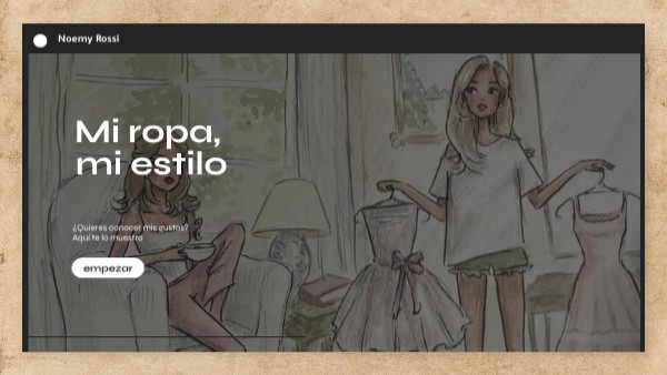 Mi ropa, mi estilo | Genially