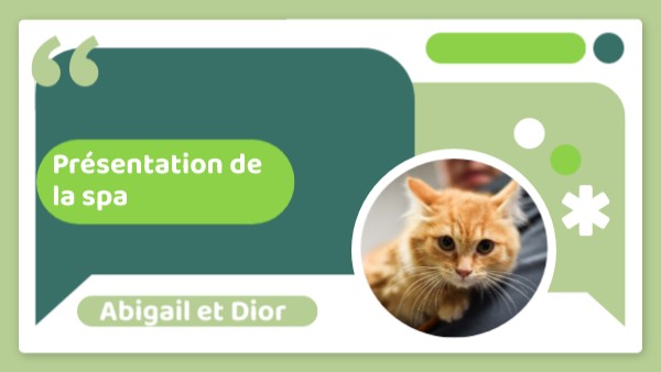 Présentation de la spa | Genially