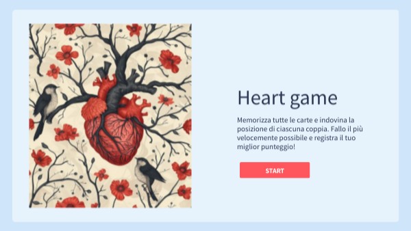 Heart game | Genially