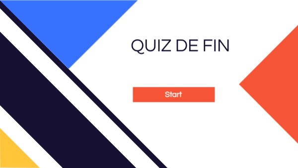 QUIZ DE FIN | Genially