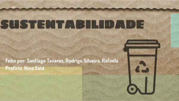Sustentabilidade | Genially