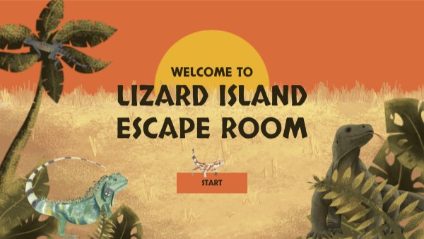 Lizard Island ESCAPE ROOM | Genially