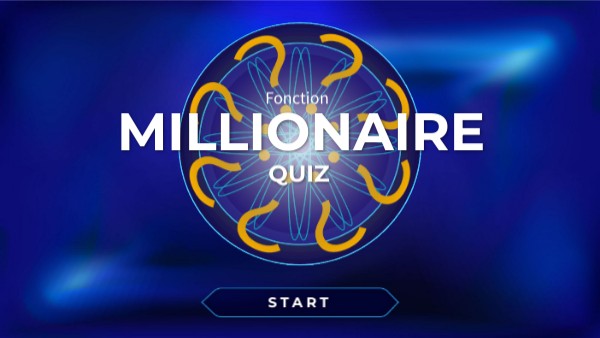 Millionaire quiz math | Genially