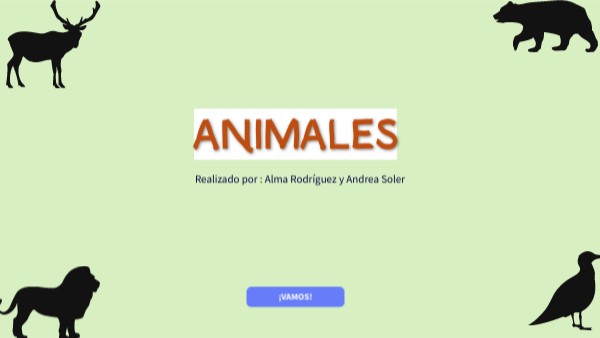 ANIMALES | Genially