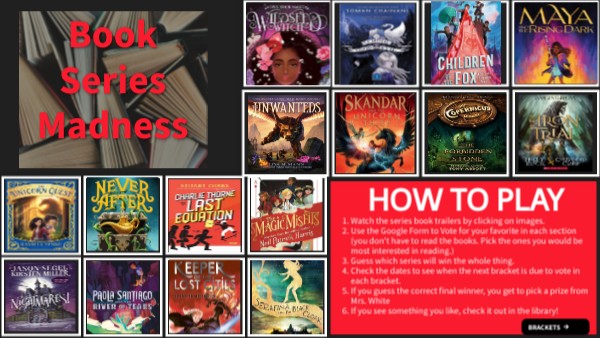 Copy - 2025 Fantasy Book Series Madness | Genially