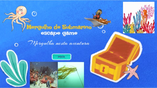 Mergulho de Submarino - escape game | Genially