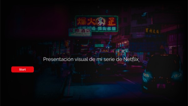 Presentación visual de mi serie de Netflix | Genially