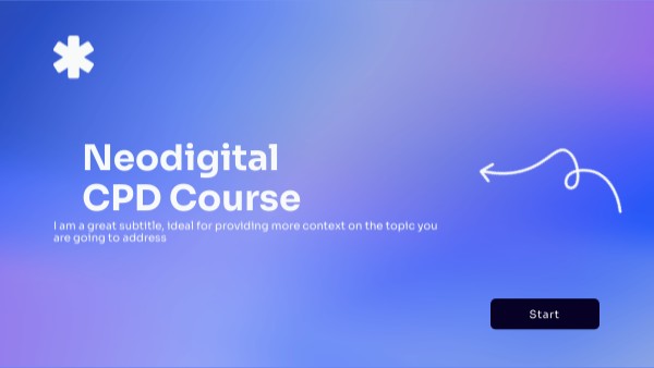 Cours de formation continue néo-digital | Genially