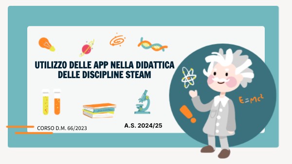 UTILIZZO DELLE APP NELLA DIDATTICA DELLE DISCIPLINE STEam | Genially