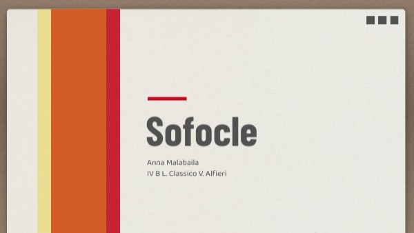 Sofocle | Genially