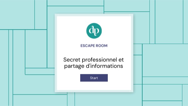 Secret professionnel et partage d'informations | Genially