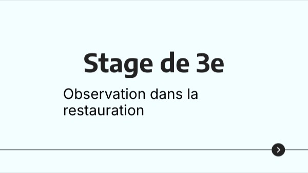 Stage de 3e | Genially