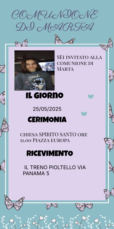 COMUNIONE DI MARTA | Genially
