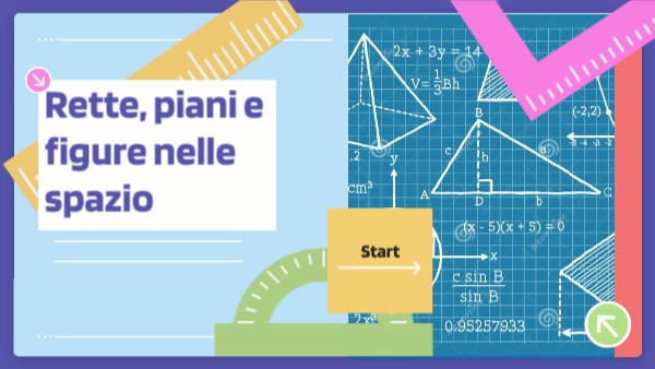 Rette, piani e figure nelle spazio | Genially