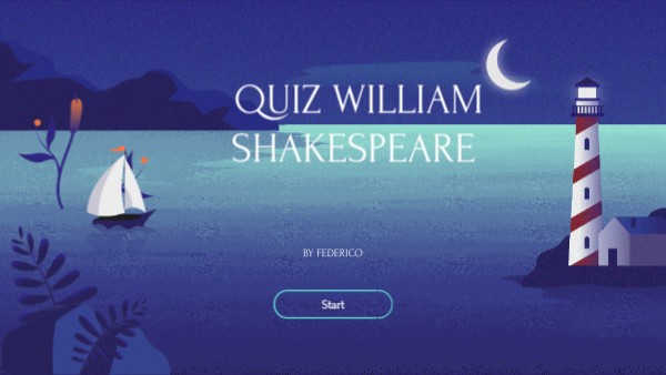 QUIZ WILLIAM SHAKESPEARE | Genially