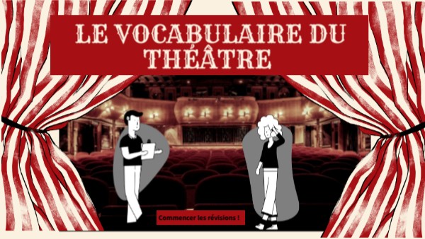 Le vocabulaire du théâtre | Genially