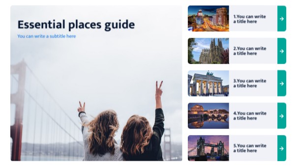 ESSENTIAL PLACES GUIDE | Genially