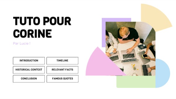 Tuto pour corine | Genially