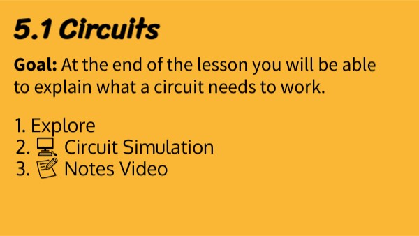5.1 Circuits | Genially