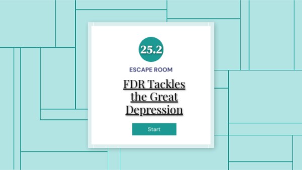 FDR Tackles the Great Depression | Genially