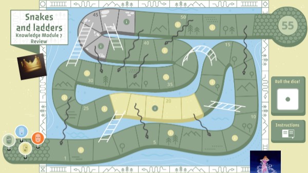 Snakes and Ladders - Amplify Knowledge Module 7 Review | Genially