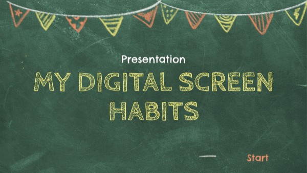 BASSMA my digital screen habits | Genially