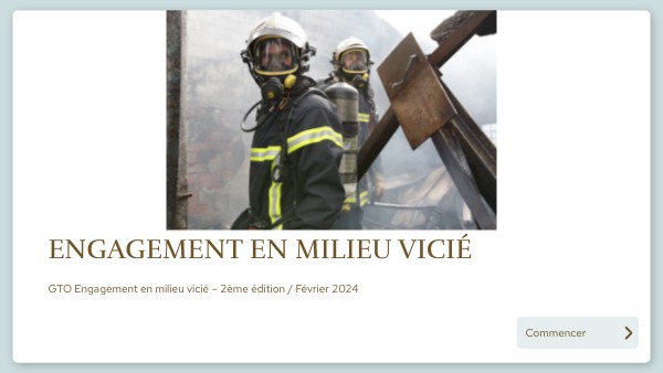 Engagement en milieu vicié | Genially