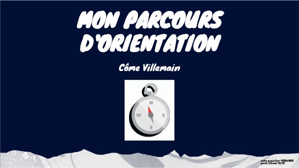 MON PARCOURS D'ORIENTATION | Genially