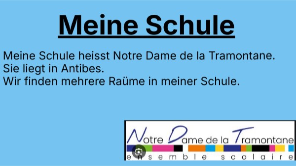 Meine Schule | Genially