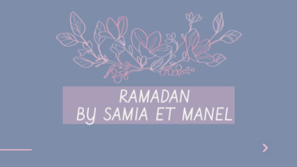 RamAdan By samia et manel | Genially