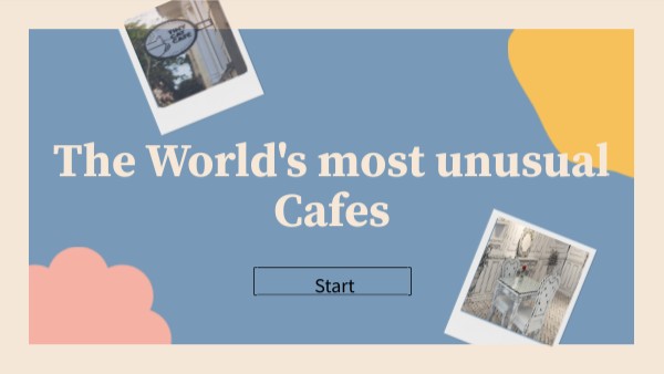 Strange Coffee Places Quiz | Genially