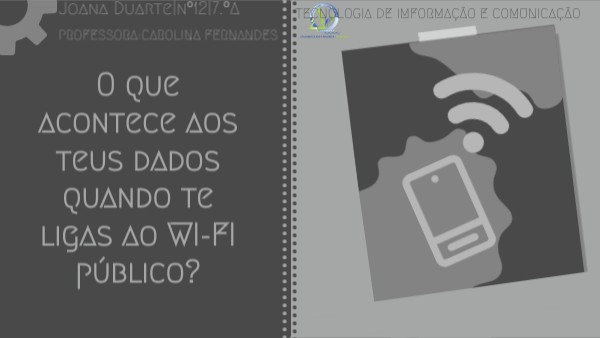 O que acontece aos teus dados quando te ligas ao WI-FI público? | Genially